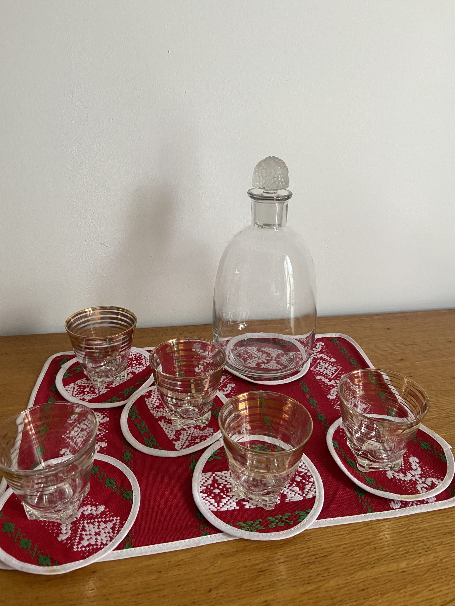 Set De Linge Basque Pour Service à Porto