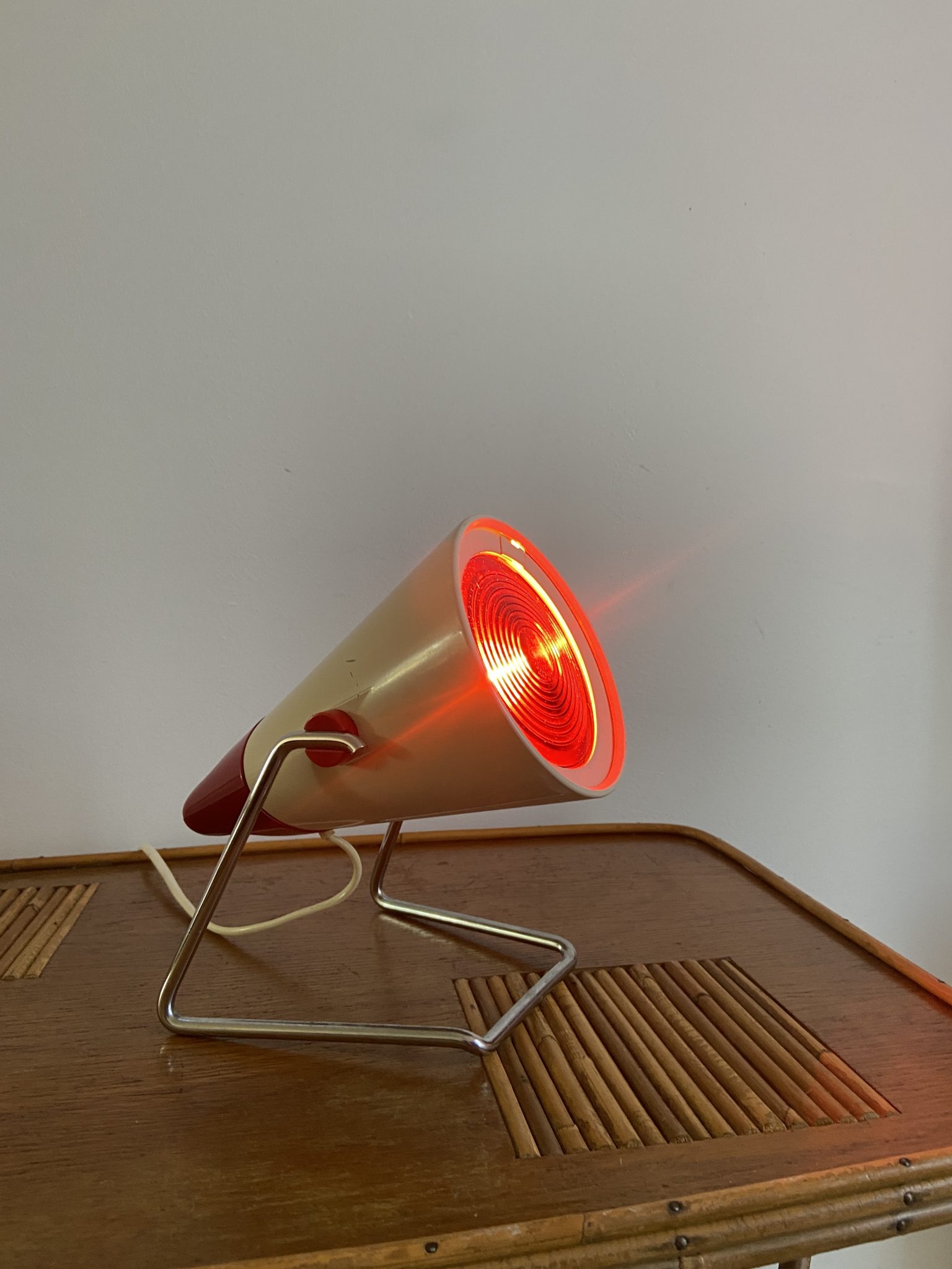 Lampe Vintage Chauffante Infraphil Phillips Made In Holland