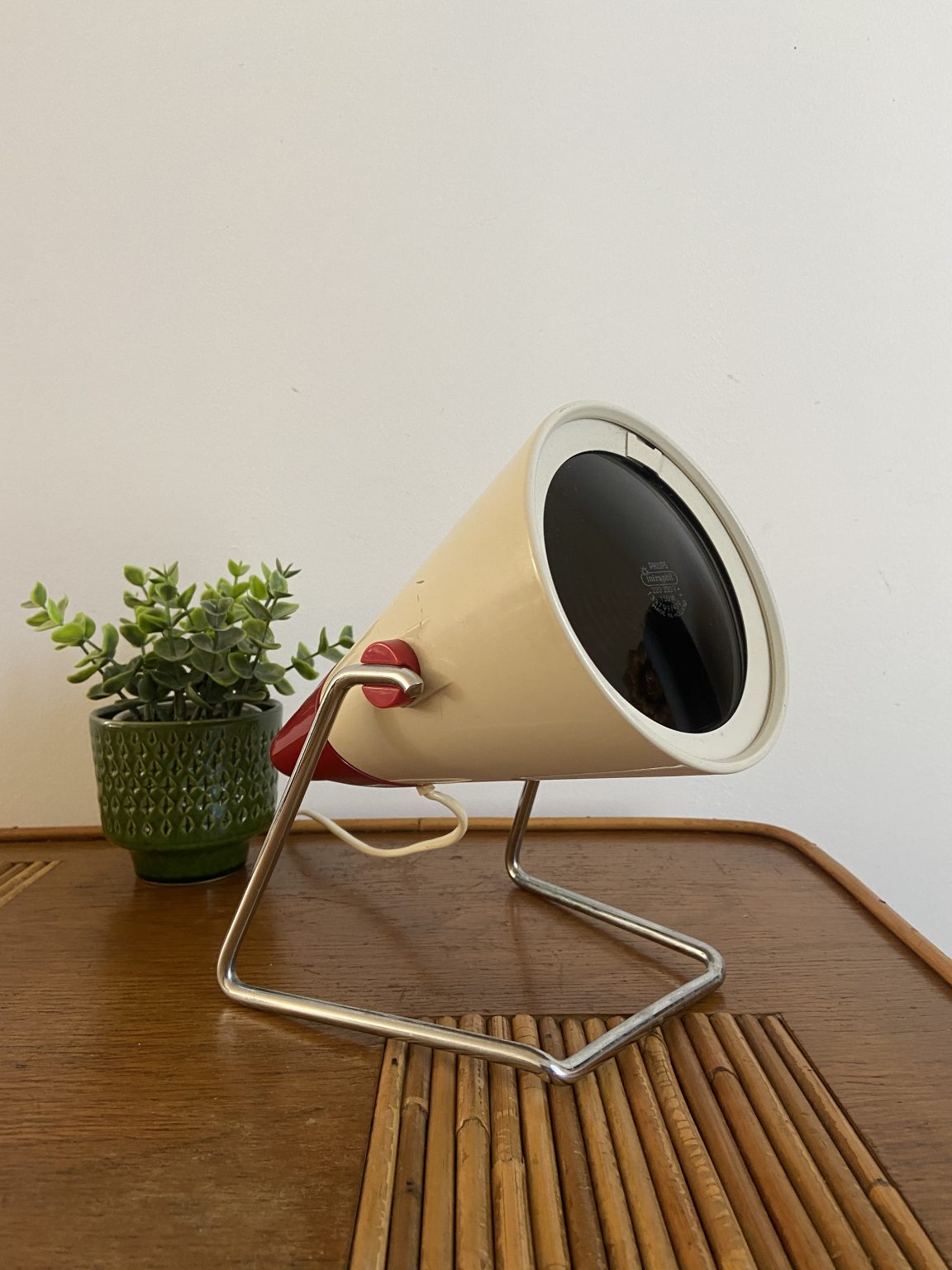 Lampe Vintage Chauffante Infraphil Phillips Made In Holland